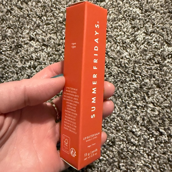 Summer Fridays | Makeup | Summer Fridays Lip Butter Balm Poppy | Poshmark